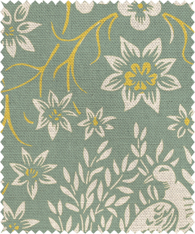 'Cosmos & Clover' sample swatches, multiple colours – Susie Hetherington